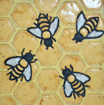 4 Bee Tile - JCR Designs