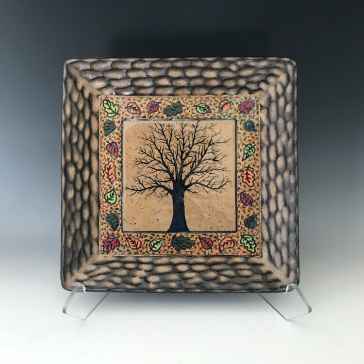 Fall Tree Platter - JCR Designs